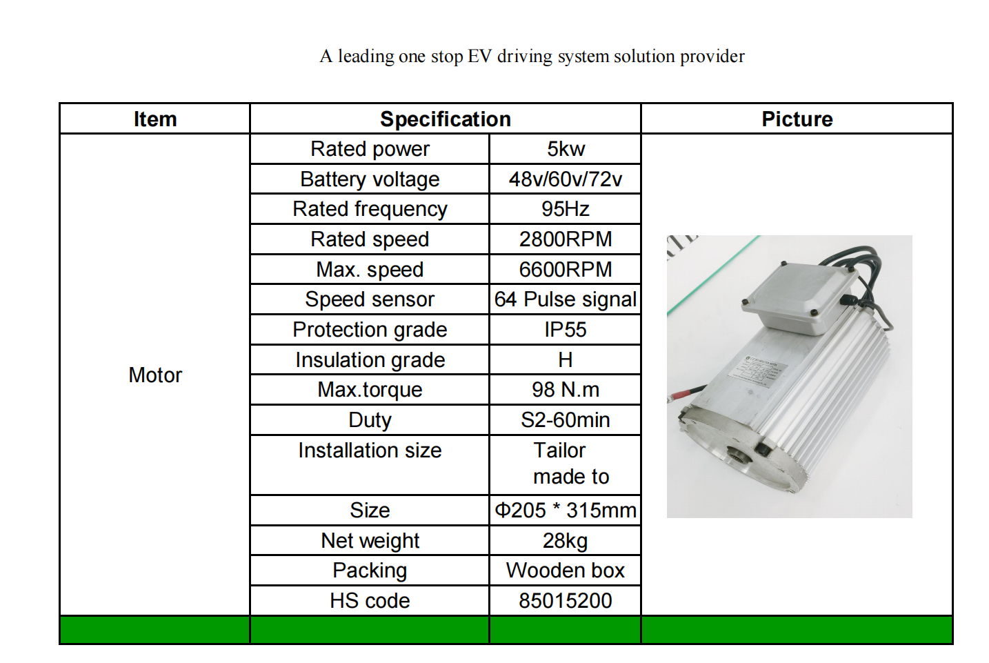 5KW 48V High-Efficiency AC induction Electric Motor for Tricycle ...