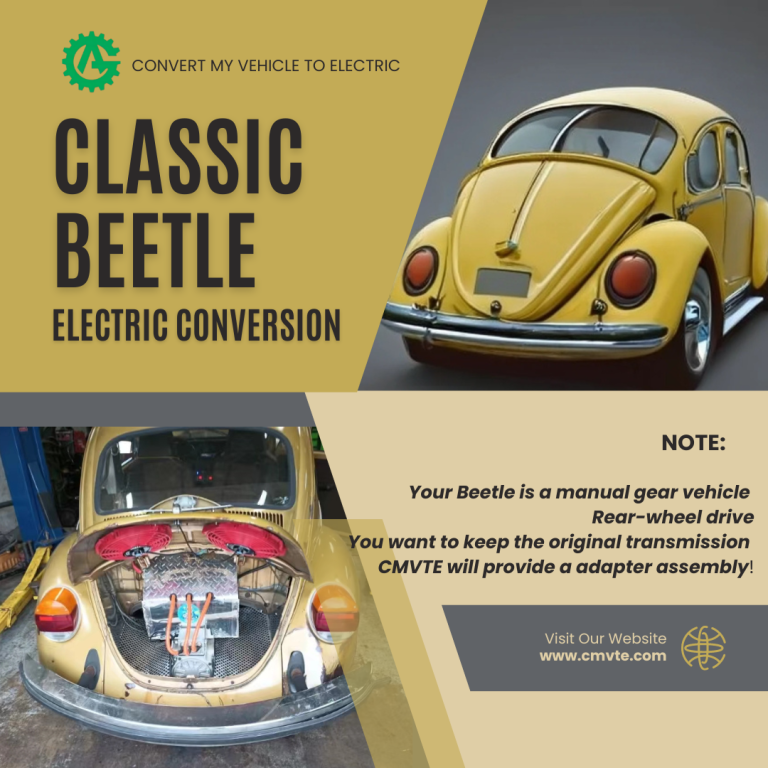 Vw Beetle Electric Conversion Kit And Price Cmvte 3761