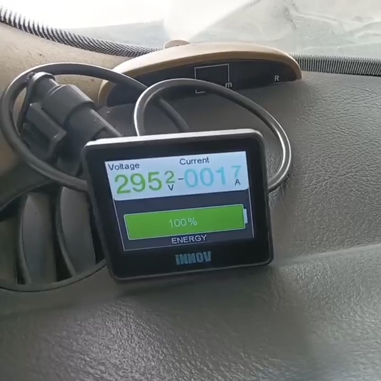 ECO Battery Monitor Voltmeter Ammeter | Digital Instrument Cluster for ...