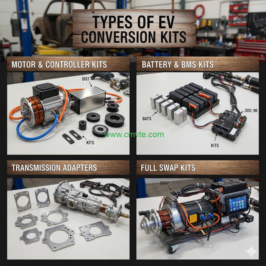 Types of EV Conversion Kits: AC vs DC Motor Systems Compared