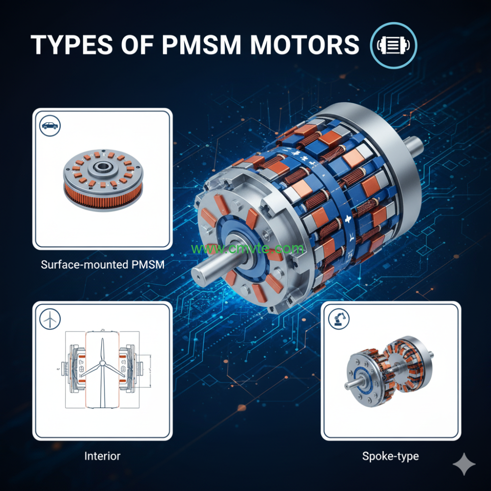 PMSM Motor: Working Principle, Features & Applications - CMVTE